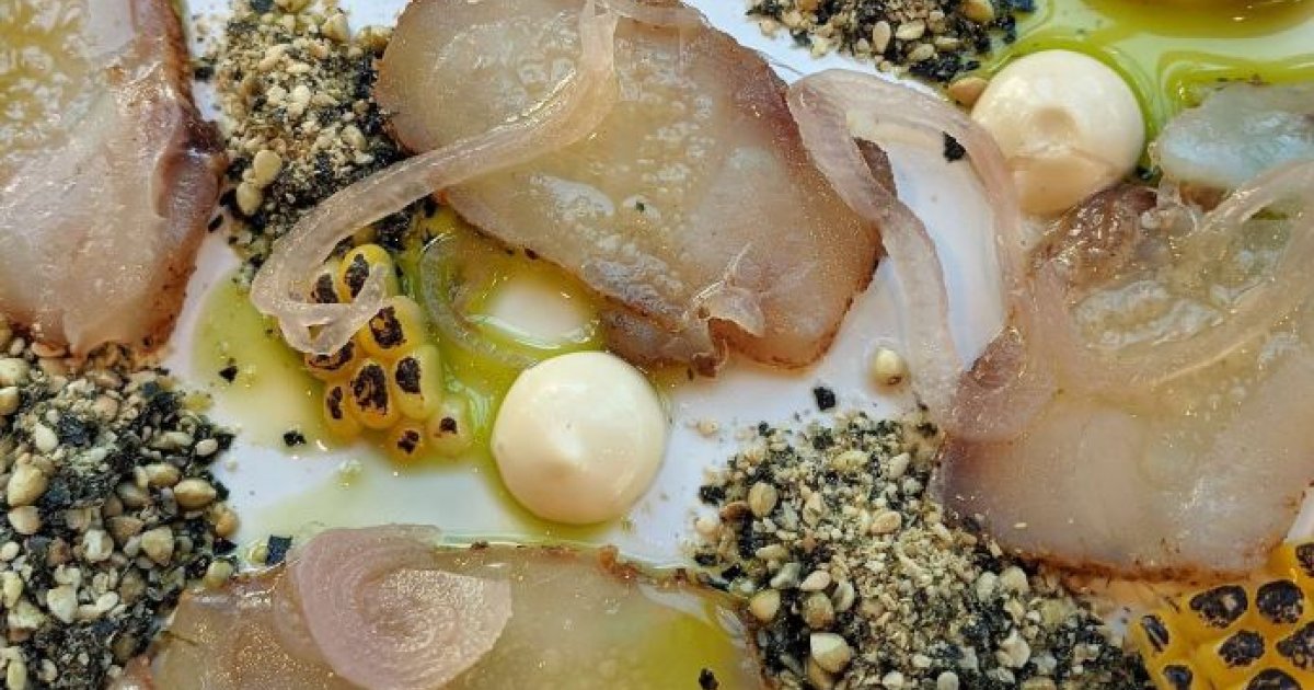 Pesce Crudo with Pounamu Dukkah | Ground Gourmet Essentials